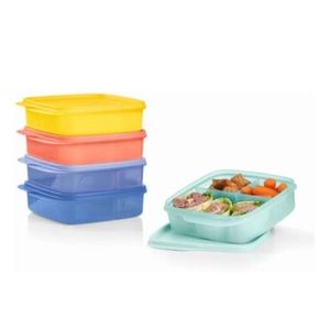 Tupperware | Dining | Tupperware Eco Lunchit Containersset Of 5 | Poshmark